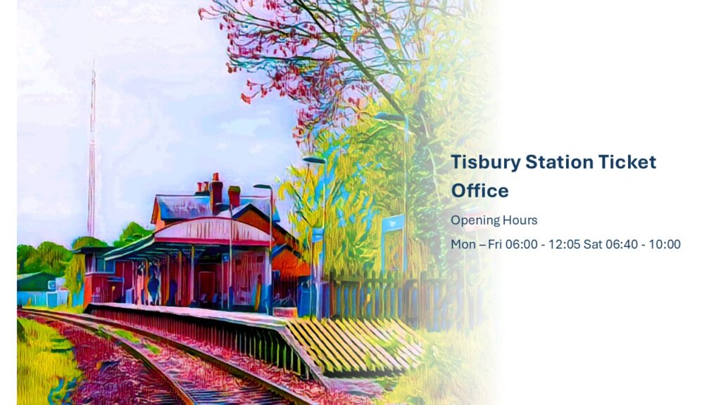 Visit Tisbury arriving at the UK’s only ‘dark sky friendly’ railway ...
